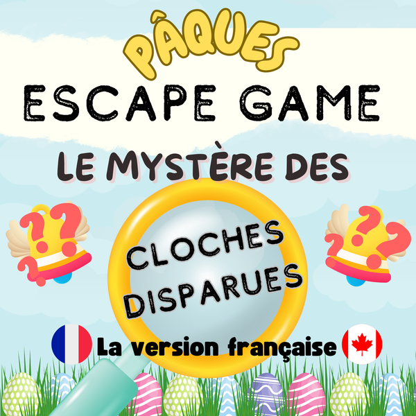 Activité Pâques Famille & Ados : Escape Game à Imprimer – Instant ...
